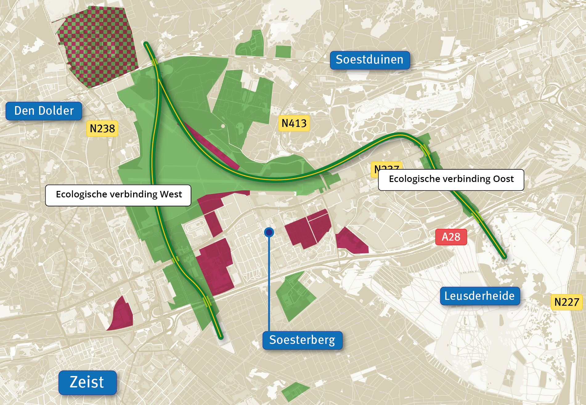 Ecologische verbindingen | Hart van de Heuvelrug